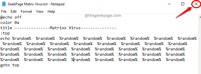 How to Create a Fake Matrix Virus in your Windows PC Using a Batch File