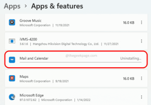 How to Reinstall The Mail App in Windows 11