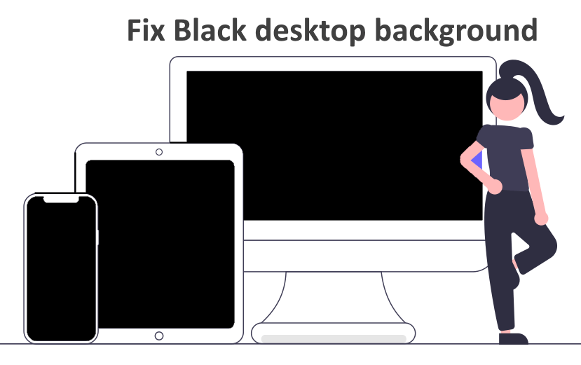 Fix: Black Desktop Background Display Issue in Windows 11