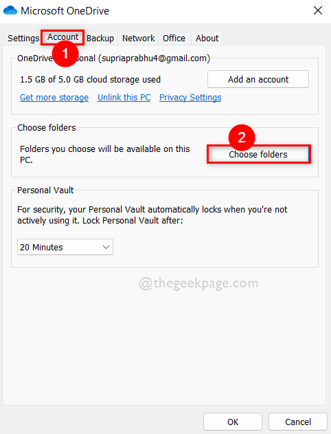 How To Select Particular Folders To Sync In OneDrive In Windows 11