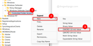 How to Add or Remove Folders to Controlled Folder Access in Windows 11 , 10