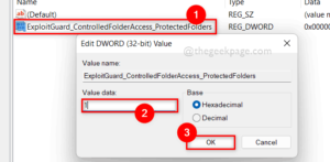 How to Add or Remove Folders to Controlled Folder Access in Windows 11 , 10