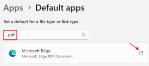 Fix: PDF files not opening in Microsoft Edge browser