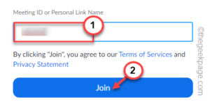 An unknown error occurred please join this meeting from your browser ...