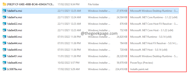 Fix: the Internal Error code 2502 and 2503 unable to Install or Uninstall software