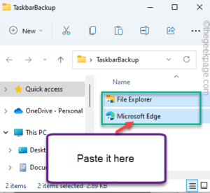 How to backup and restore pinned items on Taskbar in Windows 11