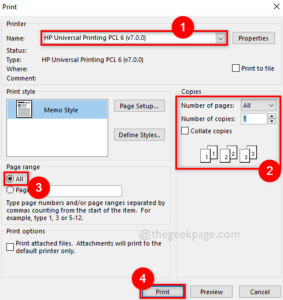 How to Print an Email from Outlook or Outlook.com