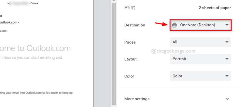 How to Print an Email from Outlook or Outlook.com
