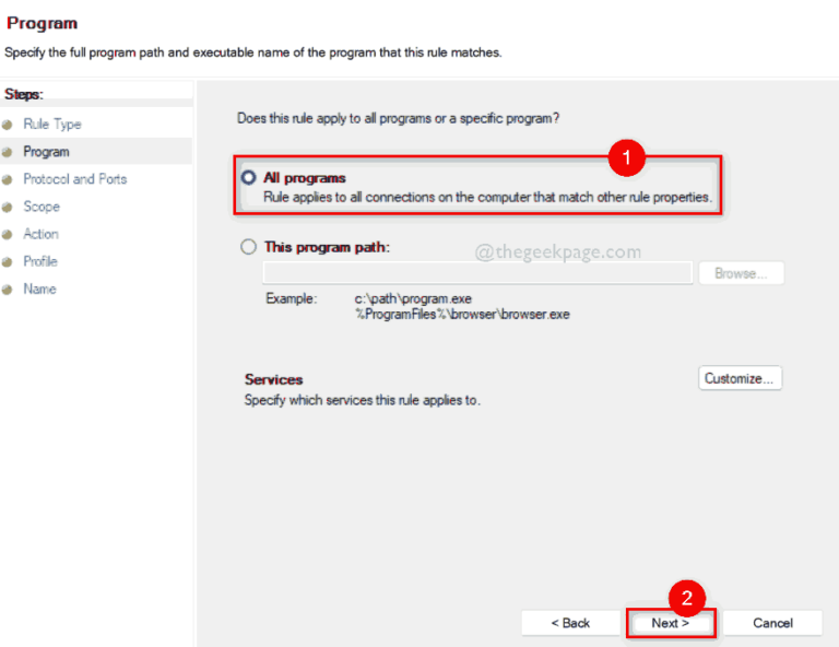How to Block Website Access using Firewall on Windows 11 / 10