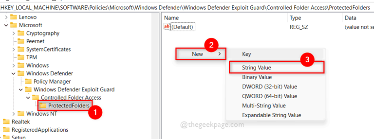 How to Add or Remove Folders to Controlled Folder Access in Windows 11 , 10