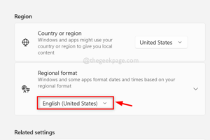 How to Change Regional Format in Windows 11