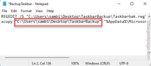 How to backup and restore pinned items on Taskbar in Windows 11