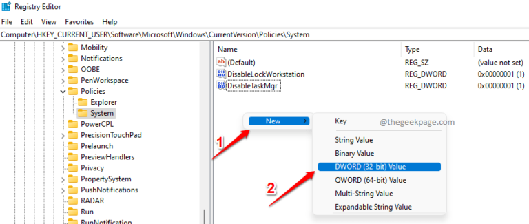 How to Add / Remove Security Options from CTRL+ALT+DEL Screen