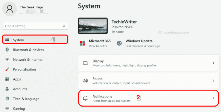 How to Turn On or Turn Off Tips and Suggestions in Windows 11