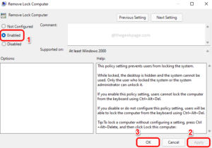 How to Add / Remove Security Options from CTRL+ALT+DEL Screen