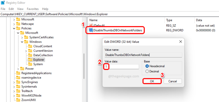 How to Remove Thumbs.db File on Network Folders in Windows 11, 10