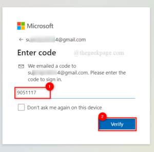 How to Setup 2-Step Verification and Add Microsoft Account in Outlook Desktop App