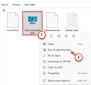 How to disable display scaling on High DPI Settings in Windows 11 or 10