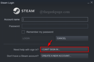Fix : There have been too many login failures Error in Steam