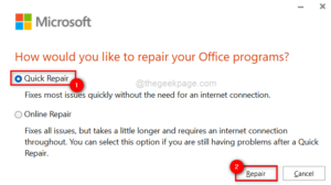Fix: MS Office Error “The application was unable to start correctly ...