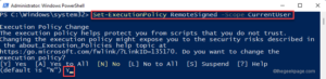 Fix: Running Scripts is Disabled on This System in PowerShell on ...