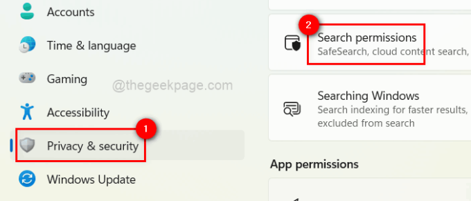 How to Turn On or Off Recent Search History in Windows 11