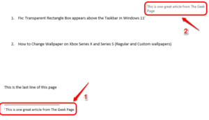 How to Add ScreenTip to MS Word Document
