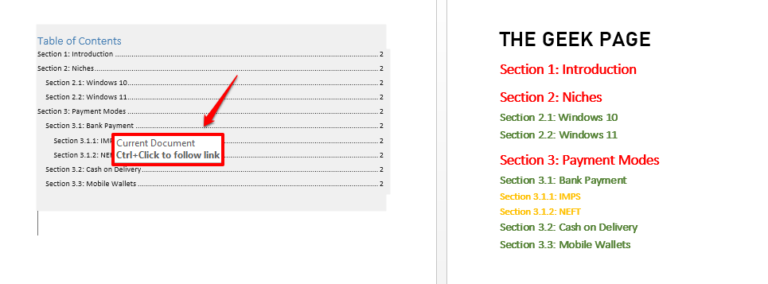 How to Automatically Add 'Table of Contents' to Microsoft Word Document