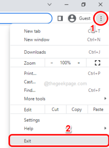 How to Close All Google Chrome Windows and Tabs instantly in One Go