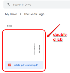 How to Temporarily / Permanently Rotate a PDF in Google Drive