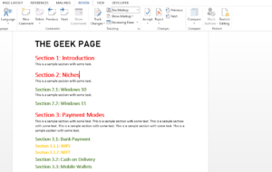 How to Print Word Documents Without Comments