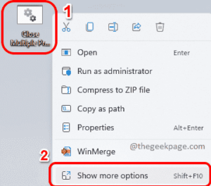 Close Multiple Windows Applications Instantly at Once using a shortcut