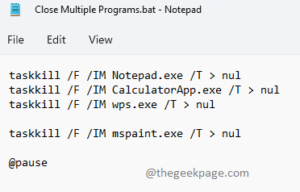 Close Multiple Windows Applications Instantly at Once using a shortcut