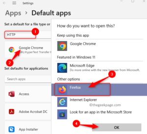 How to Change Default Programs in Windows 11