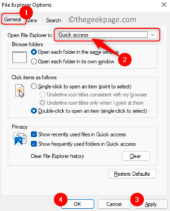How to Fix Quick Access Not Showing Recent Files in Windows 11 or 10