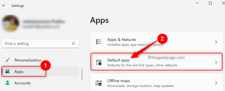How to Change Default Programs in Windows 11