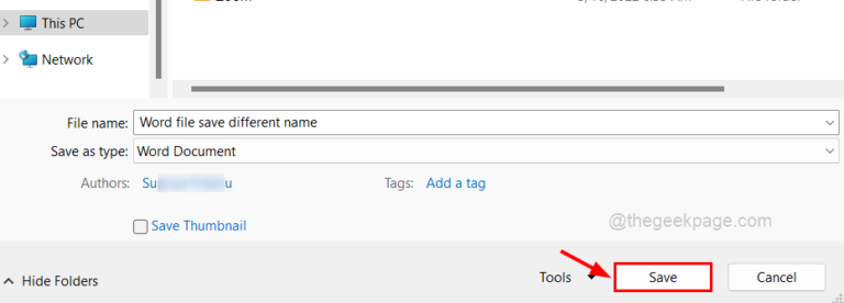 Fix: Word cannot complete the save due to a file permission error [Solved]