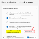 How to Fix Background Slideshow Not Working in Windows 11, 10