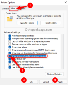 How to Fix Preview Pane Not Working in Windows 11