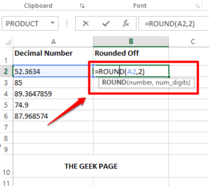 How to Quickly Round Off Decimal Numbers in Microsoft Excel