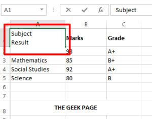 How to Insert a Diagonal Line to a Cell in Microsoft Excel