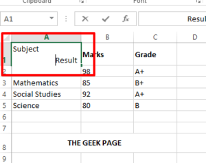 How to Insert a Diagonal Line to a Cell in Microsoft Excel