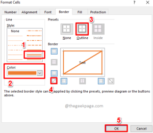 How to Insert a Diagonal Line to a Cell in Microsoft Excel