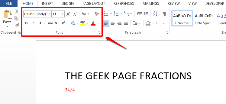  How To Write Fractions In Microsoft Word 