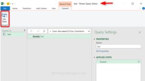 How to open JSON file in Microsoft Excel