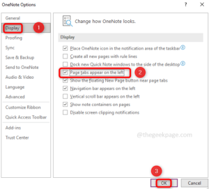How To Rearrange OneNote Sections And Page Panels