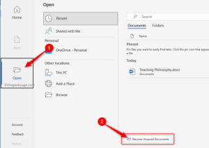 Fix : Word cannot open file because file format doesn't match file extension Error