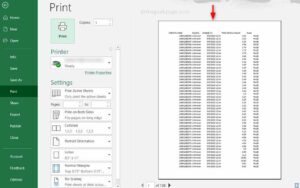 How To Fix Microsoft Excel Printing Problems