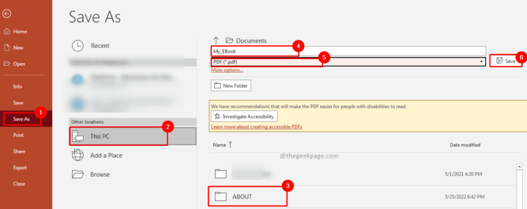 How to convert Powerpoint into Pdf E-Book easily