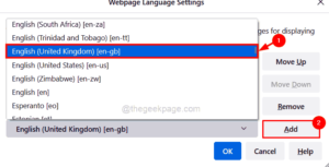 How to Change Mozilla Firefox Browser's Language